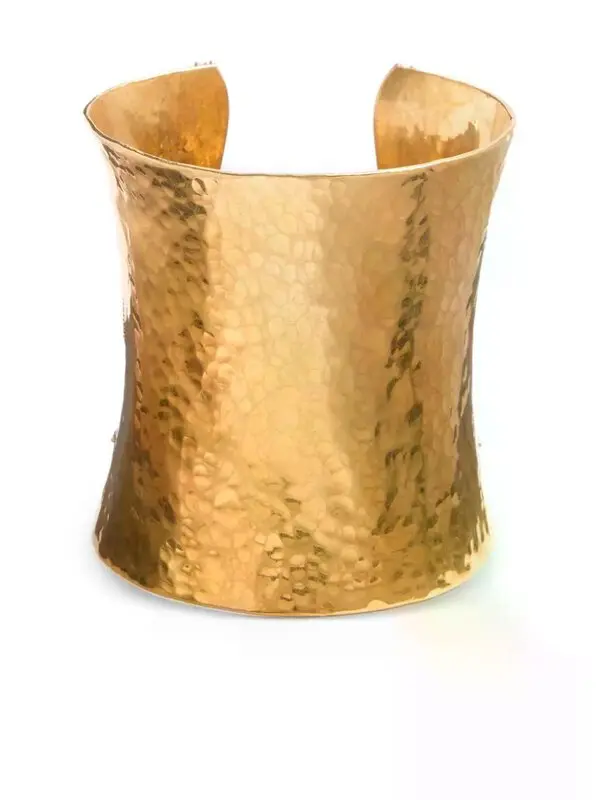 Valentino Garavani Hammered Cuff - Gold