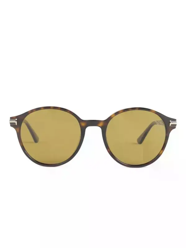 TOM FORD Tortoiseshell Round Sunglasses - Brown