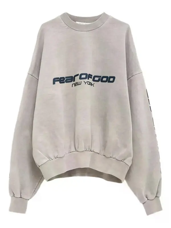 Fear Of God Long-sleeve Logo-print Sweatshirt
