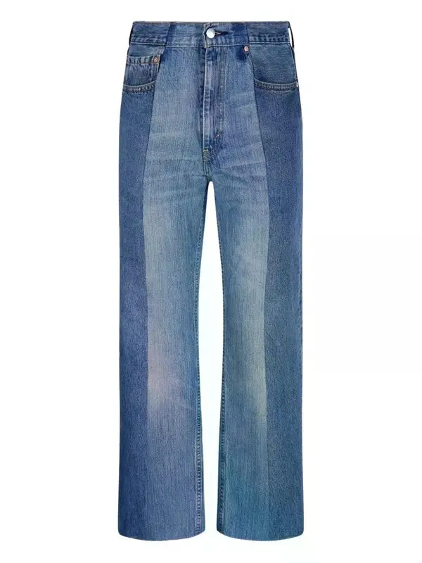 E.L.V. DENIM Panelled Jeans