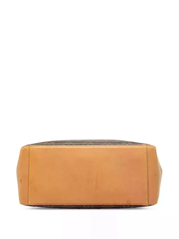 LOUIS VUITTON 2002 Monogram Cabas Piano Tote Bag - Brown