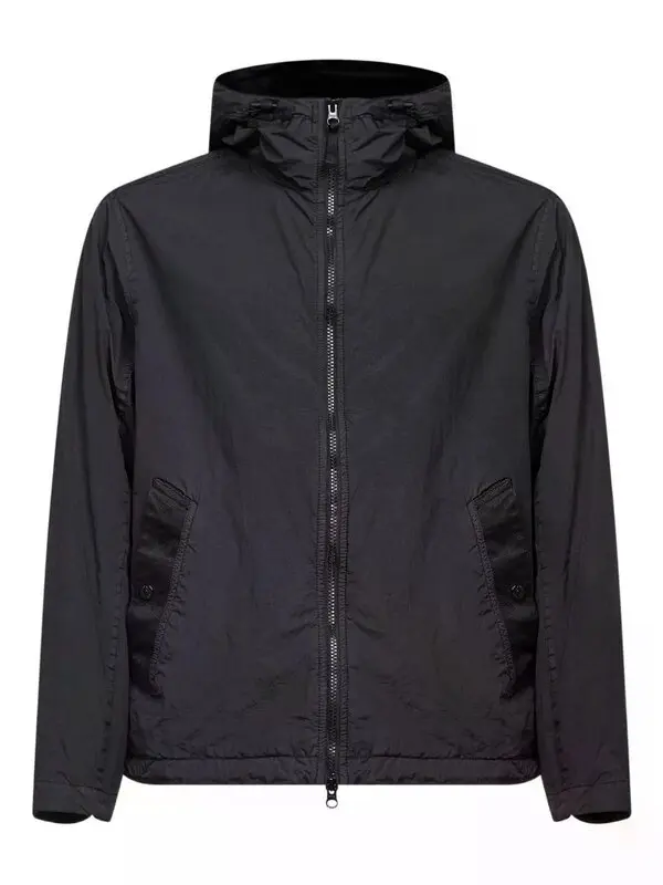 Stone Island Hooded Zip-up Jacket