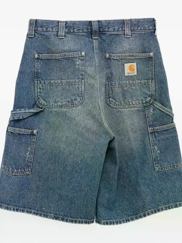 Carhartt Work In Progress Cotton Shorts - Blue