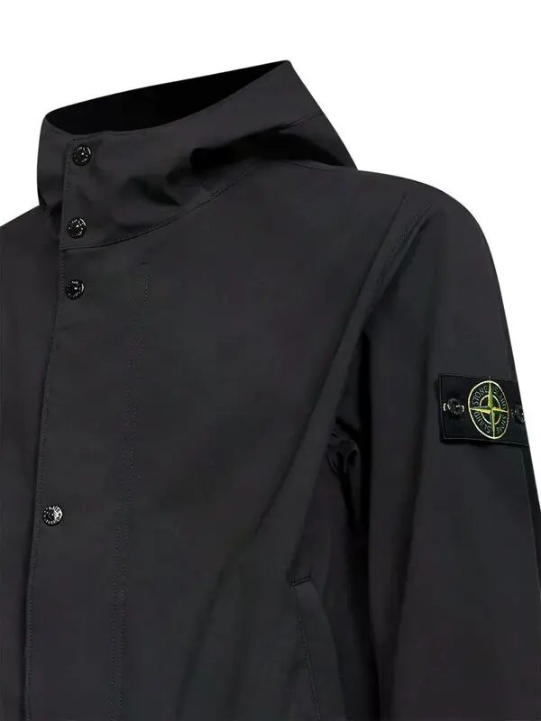 Stone Island Hooded Zip-up Jacket