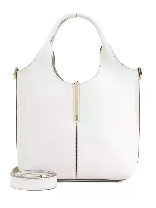 TOD'S Leather Tote Bag - White