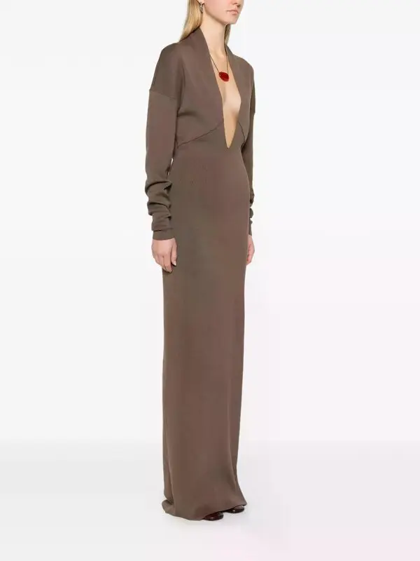 ENTIRE STUDIOS Rallel V-neck Maxi Dress