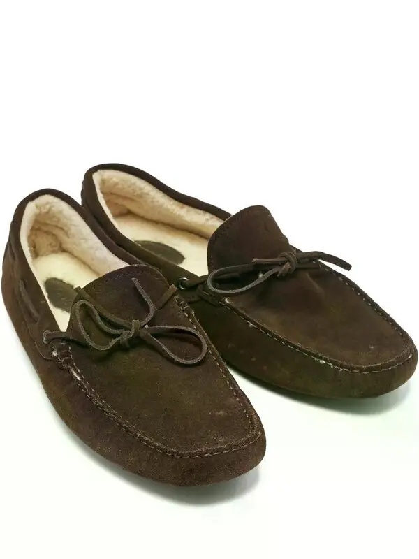 TOD'S Suede Boat Shoes