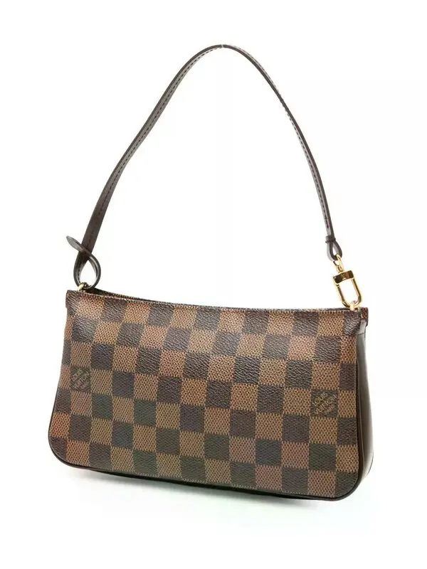 LOUIS VUITTON 2004 Damier Ebene Navona Shoulder Bag
