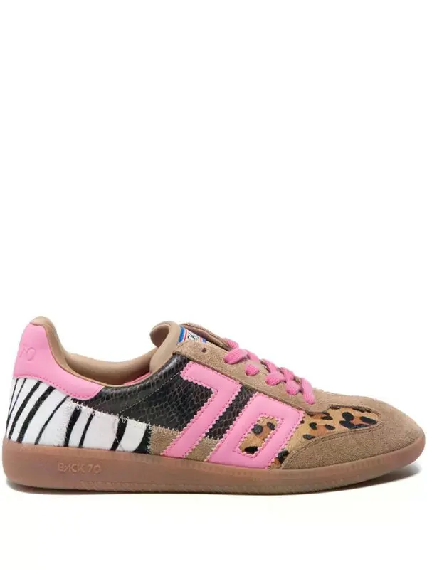 BACK 70 Leopard Zebra-print Sneakers