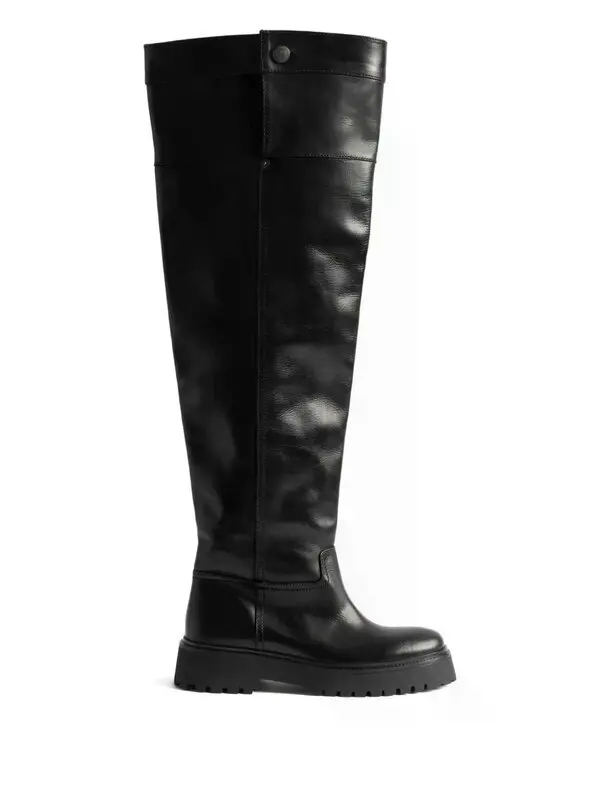 Zadig&Voltaire Leather Knee-high Boots