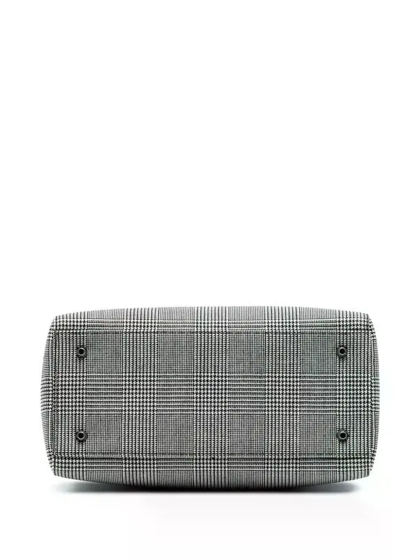 Dior 1999 Medium Houndstooth Lady Satchel
