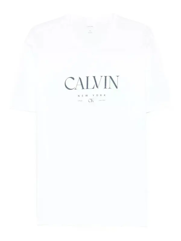 Calvin Klein Logo-print T-shirt - White