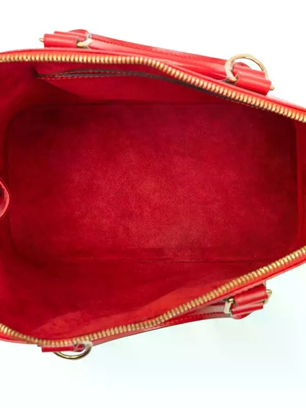 LOUIS VUITTON 1997 Epi Alma Pm Handbag - Red