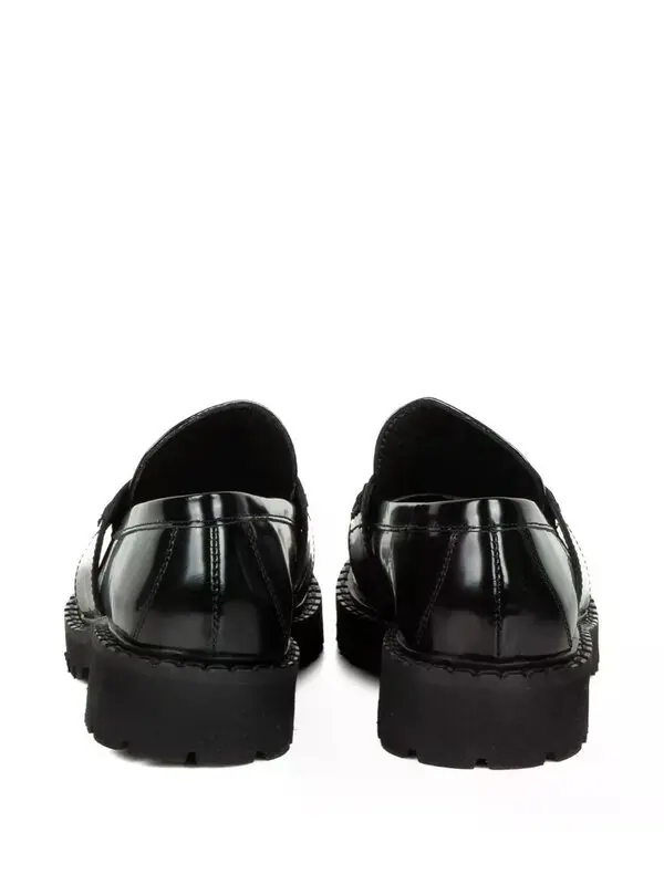 LAURA B Leather Loafers