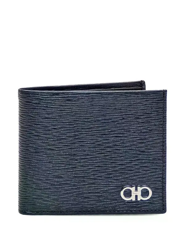 FERRAGAMO Logo-detail Wallet - Blue