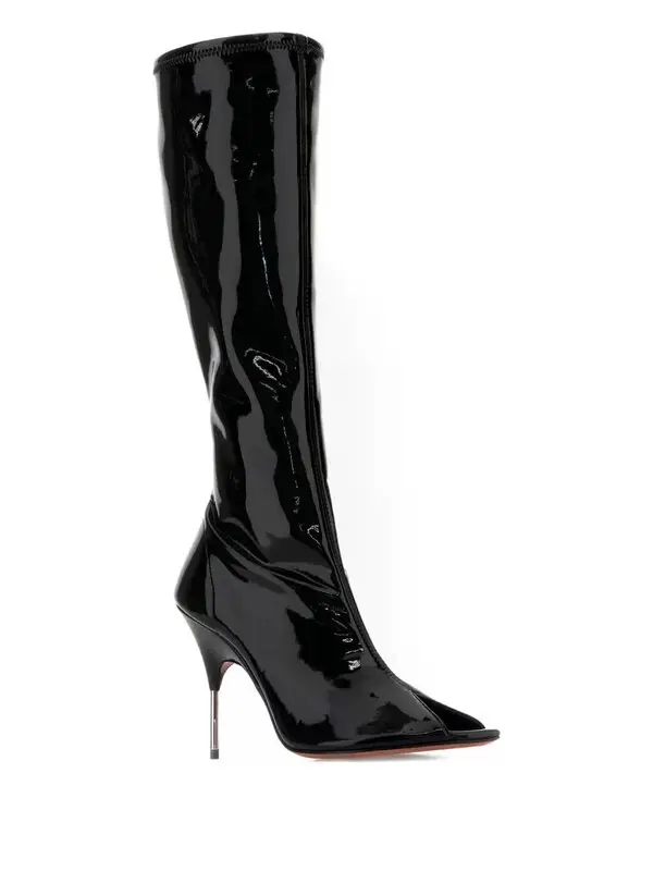 Amina Muaddi Bruna Heel Boots