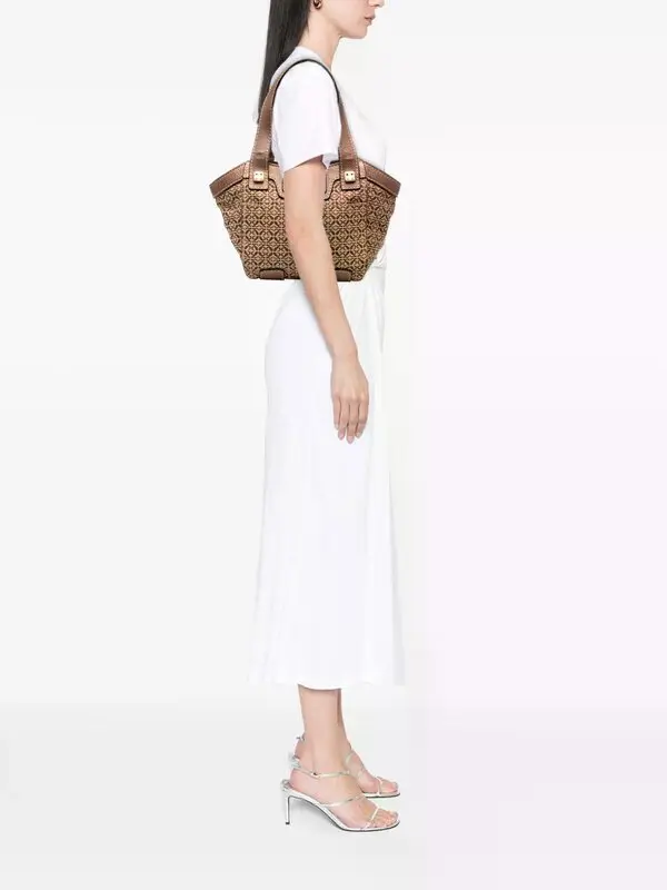 Loewe 2007 Anagram Canvas Tote Bag