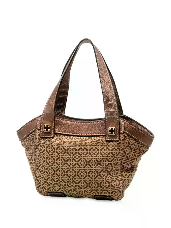 Loewe 2007 Anagram Canvas Tote Bag