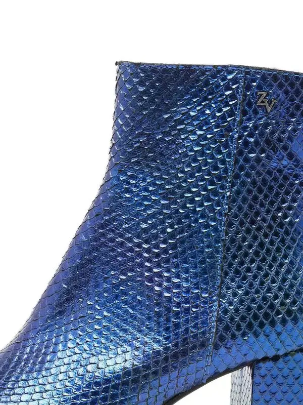 Zadig&Voltaire Python Leather Boots