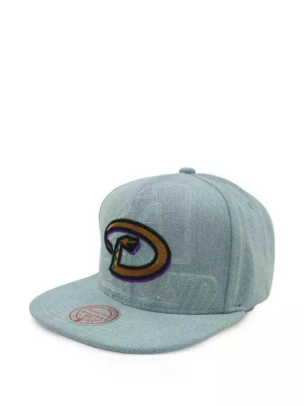 Mitchell & Ness Arizona Diamondbacks Stitch Detail Cap - Blue