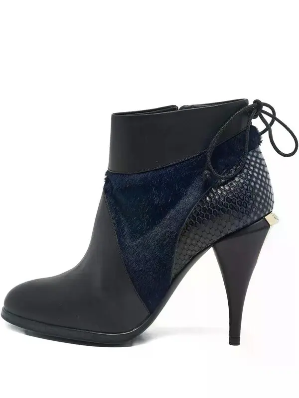 Fendi 105mm Leather Booties