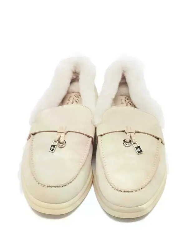 Loro Piana Shearling Loafers