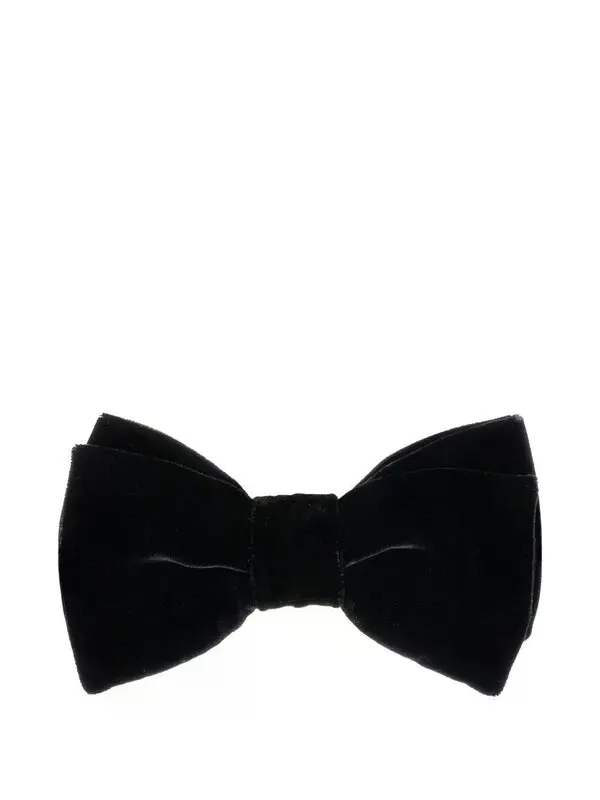 Versace Velvet Bow Tie - Black