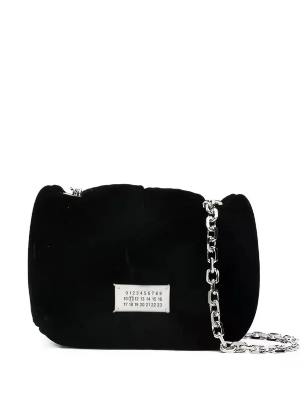 MAISON MARGIELA Flap Glam Slam Shoulder Bag - Black