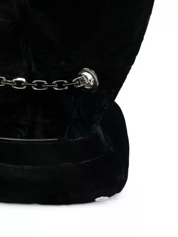 MAISON MARGIELA Flap Glam Slam Shoulder Bag - Black