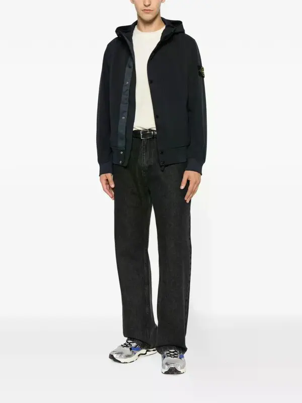 Stone Island Logo-patch Hooded Jacket