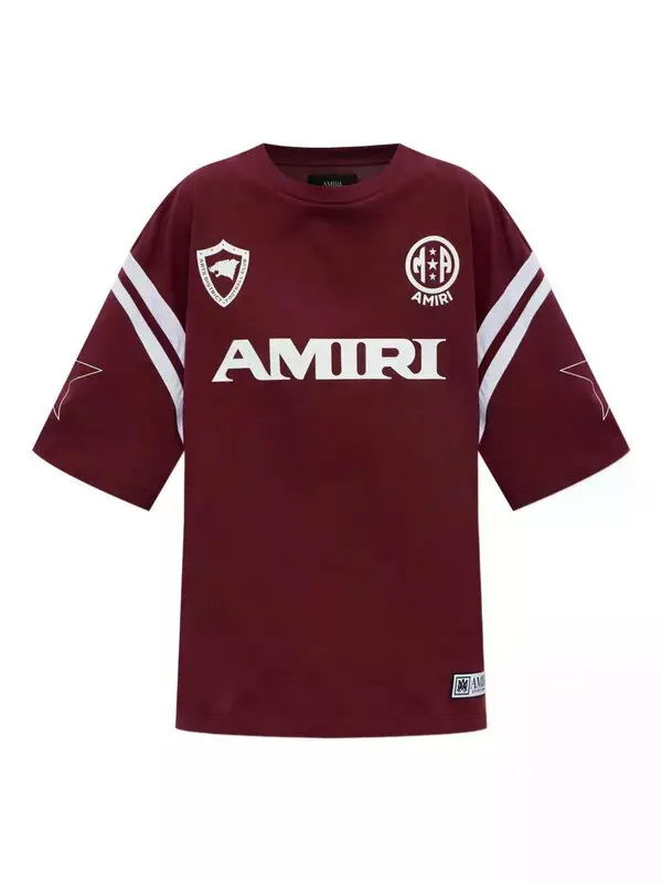 Amiri Logo Stripe Detail T-shirt