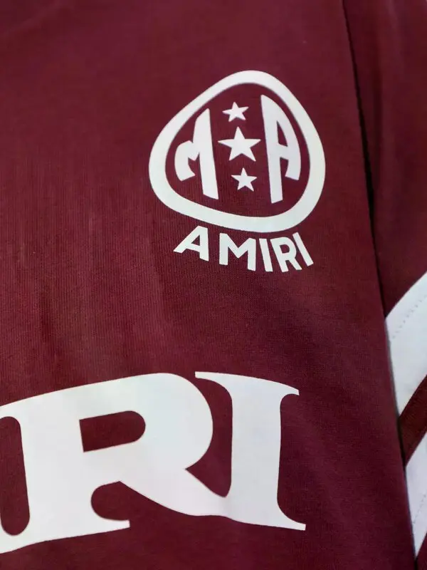 Amiri Logo Stripe Detail T-shirt