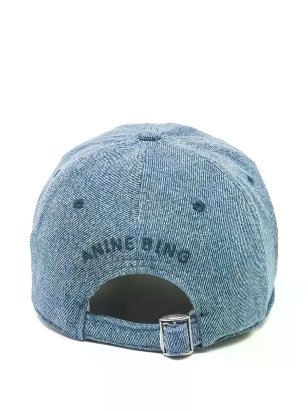 ANINE BING Logo-embroidered Baseball Cap