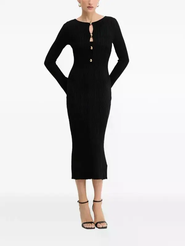 MARCIANO Buttoned Midi Dress