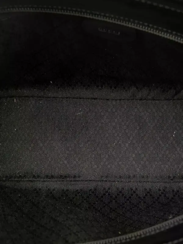 Gucci 1990-2000 Nylon Bamboo Satchel