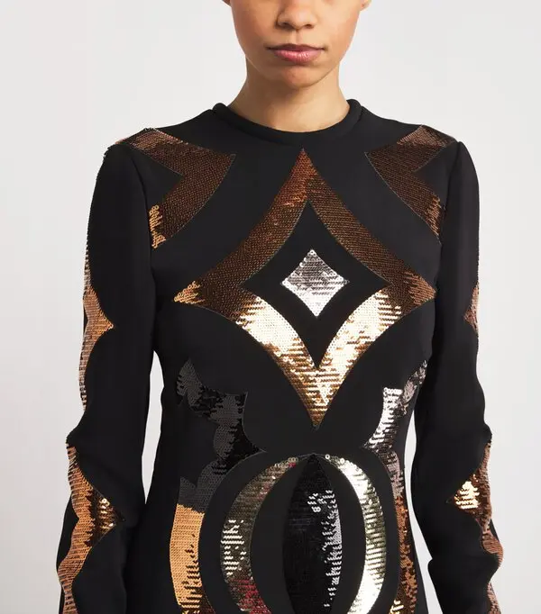 Emilio Pucci Sequinned Maxi Dress
