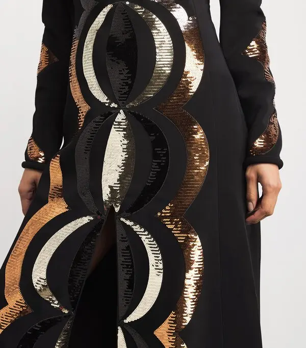 Emilio Pucci Sequinned Maxi Dress