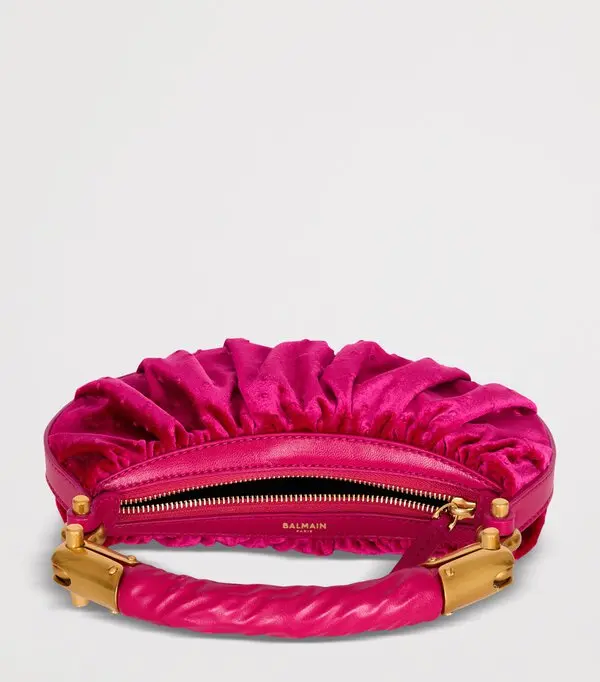 Balmain Mini Ebene Top-handle Bag - Pink