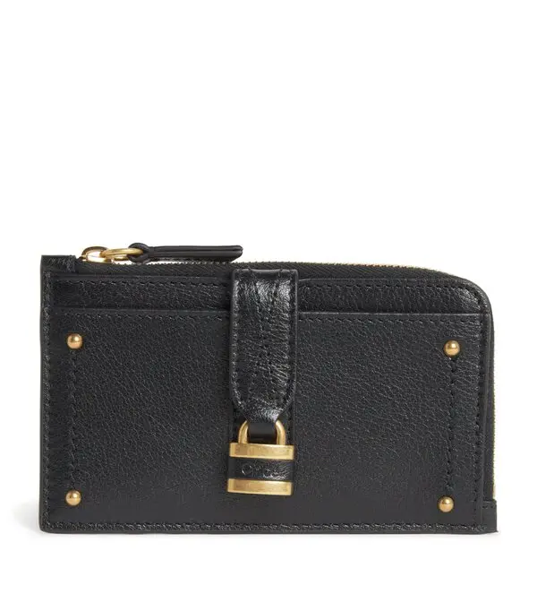Chloé Small Grained Leather Paddington Purse - Black