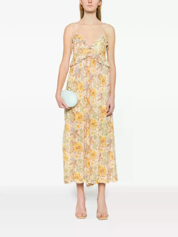 Zimmermann Floral Jumpsuit