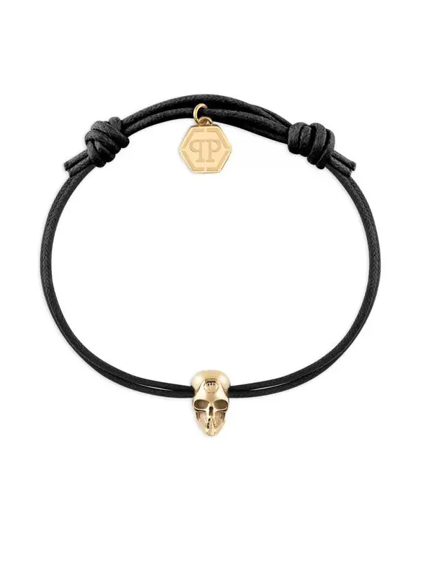 Philipp Plein Friendship Skull Bracelet - Gold