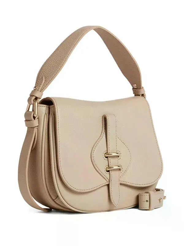 COCCINELLE Mavery Buckle Shoulder Bag - Neutrals