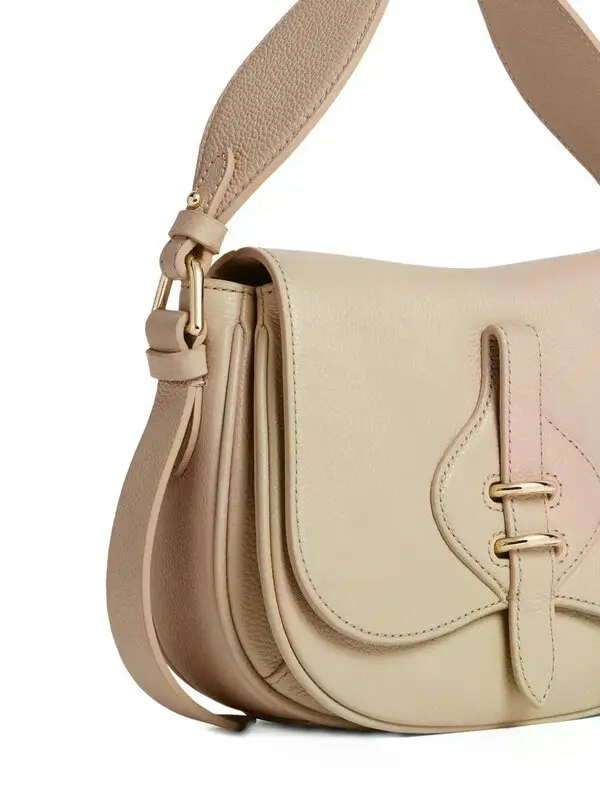 COCCINELLE Mavery Buckle Shoulder Bag - Neutrals