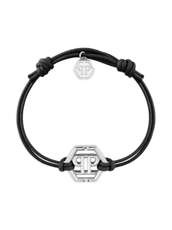 Philipp Plein Friendship Hexagon Bracelet - Silver