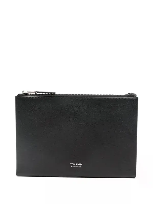 TOM FORD Strap-detail Clutch Bag - Black