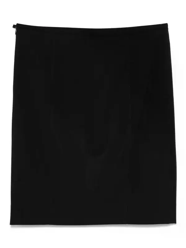Gucci 2000s Buckle-detail Mini Skirt