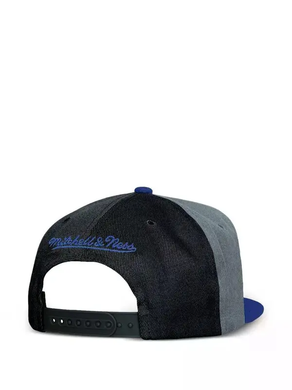 Mitchell & Ness Texas Rangers Triple Play Panelled Flat-peak Baseball Cap