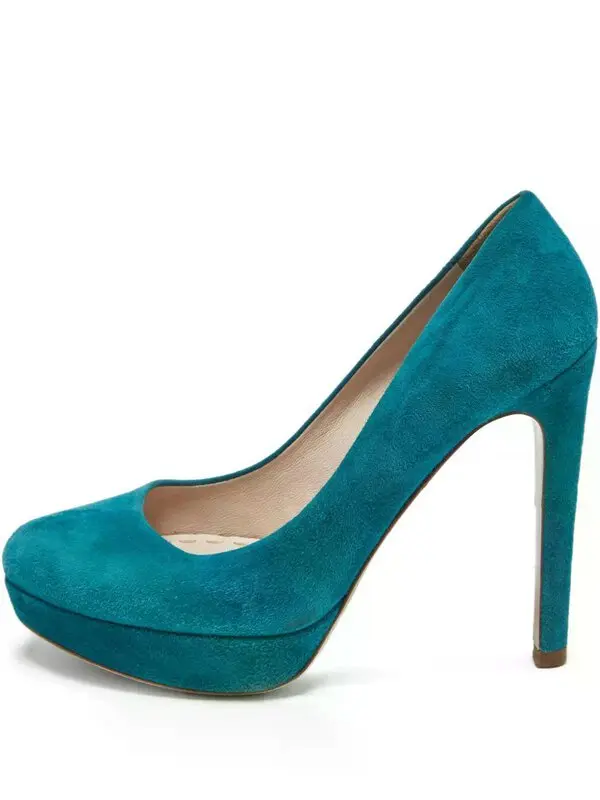 Miu Miu Platform Suede Pumps