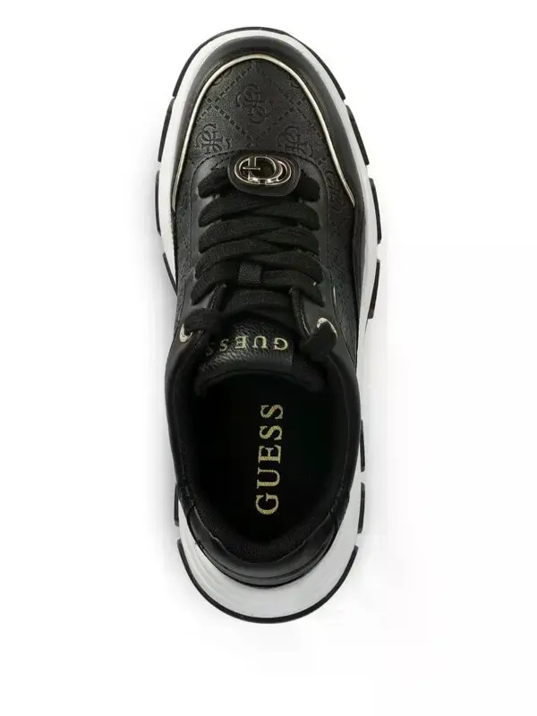 Guess Logo-plaque Platform Sneakers