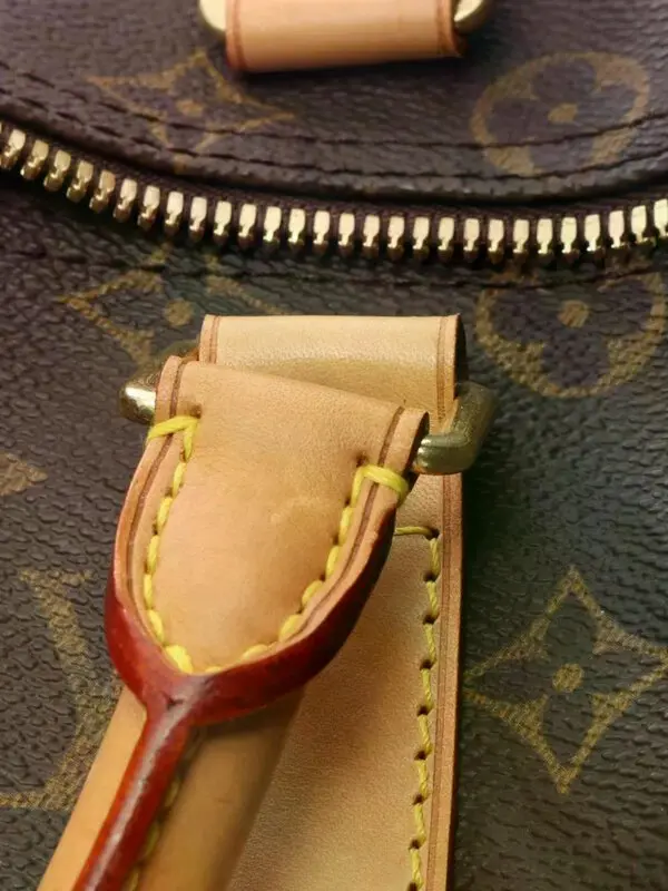 LOUIS VUITTON 2002 Monogram Keepall 45 Satchel - Brown